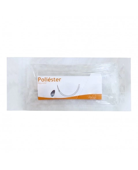 Fio Sutura Poliéster 5 Agulha 4,8 1/2 75cm Bioline | VETSHOP Fio Sutura Poliéster 5 Agulha 4,8 1/2 75cm Bioline | VETSHOP