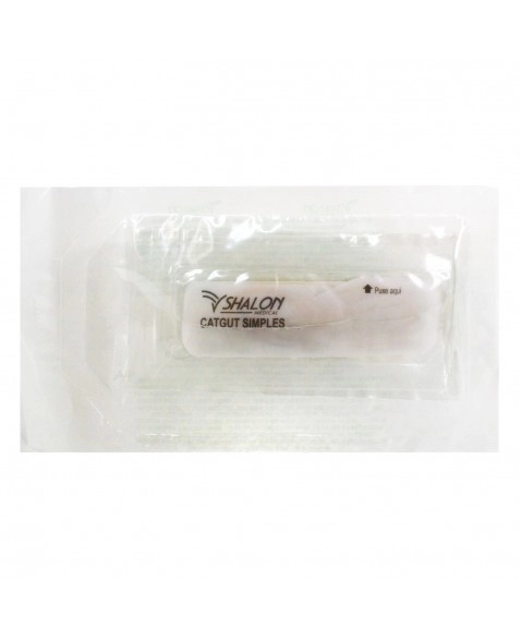 Fio Sutura Catgut Simples 3 Sem Agulha 1,5m Shalon | VETSHOP Fio Sutura Catgut Simples 3 Sem Agulha 1,5m Shalon | VETSHOP