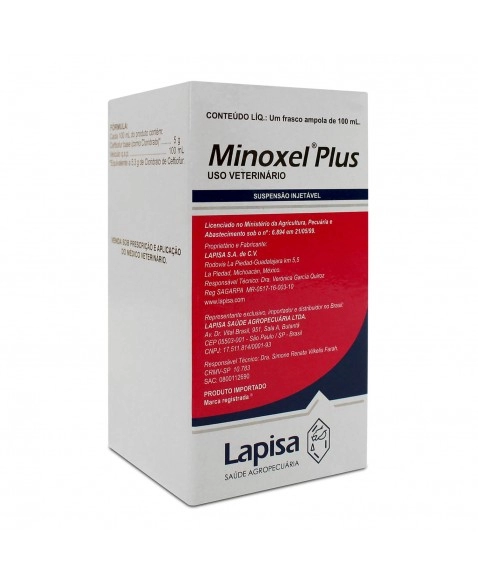 Minoxel Plus 5G Frasco Ampola com 100 ml Elanco | VETSHOP