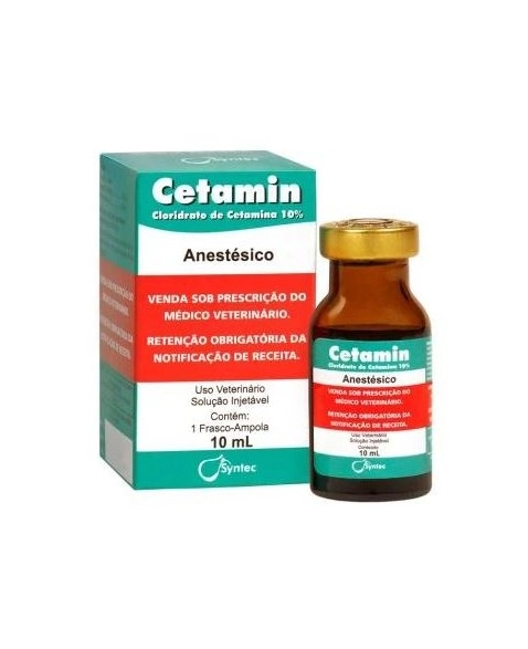 CETAMIN 10% INJ 10ML (QUETAMINA CETAMINA 10%) - SYNTEC